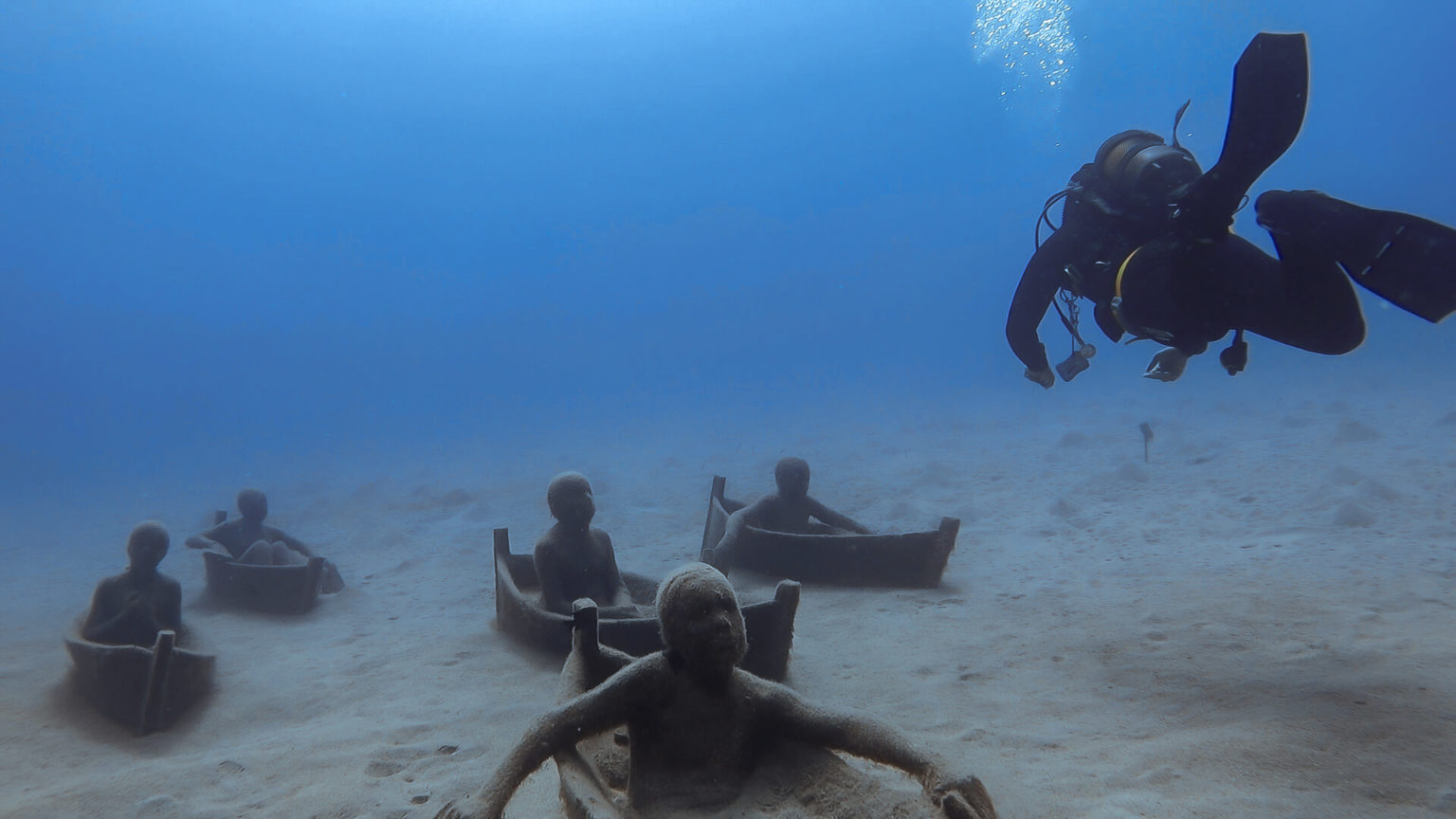 Museo Atlantico Lanzarote : plongée dans un musée sous-marin | First ...